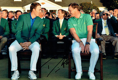 Danny WILLETT Augusta Masters SIGNED Autograph 12x8 Golf Photo 4 ...