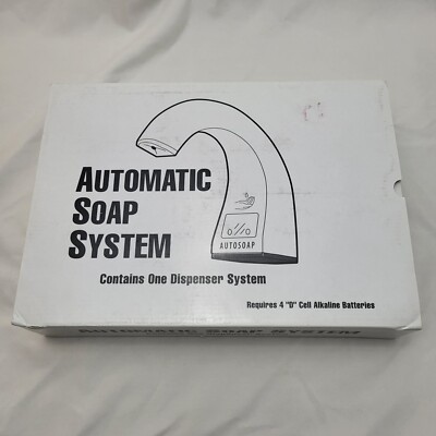 One Shot Dispenser Automatic Hand Soap Dispenser #106864. Battery not ...