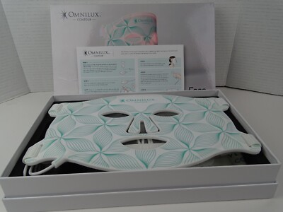 Omnilux Contour Women Face Reduce Wrinkles Painless Red Light Mask LLLT ...