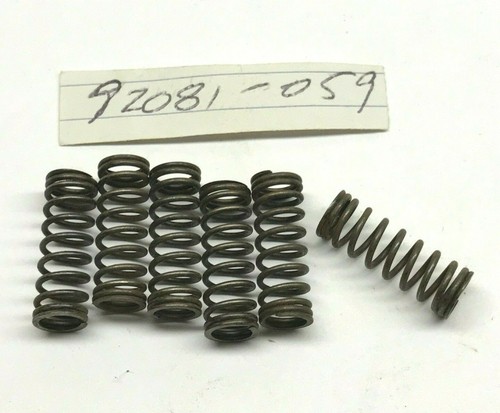 QTY 6 NEW OEM KAWASAKI B8 F1 F2 F3 F21 F4 SHIFT DRUM LEVER SPRING 92081 ...