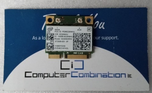 Intel Centrino Advanced-N 6200 WiFi Card 622ANHMW 572509-001 | eBay