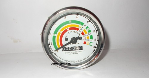 Fordson Major Tachometer 80mm Clockwise Early Type | eBay