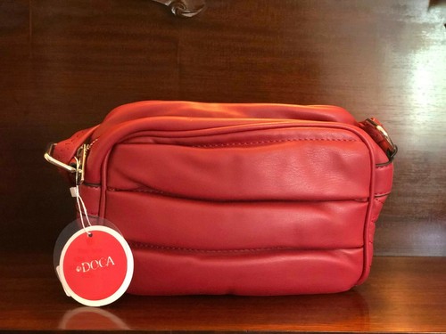 DOCA WALLET/PURSE WOMEN'S FASHION MADE IN GREECE RED | eBay