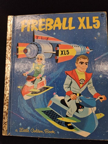 Little Golden Book Fireball XL5 Series A 1964 | eBay