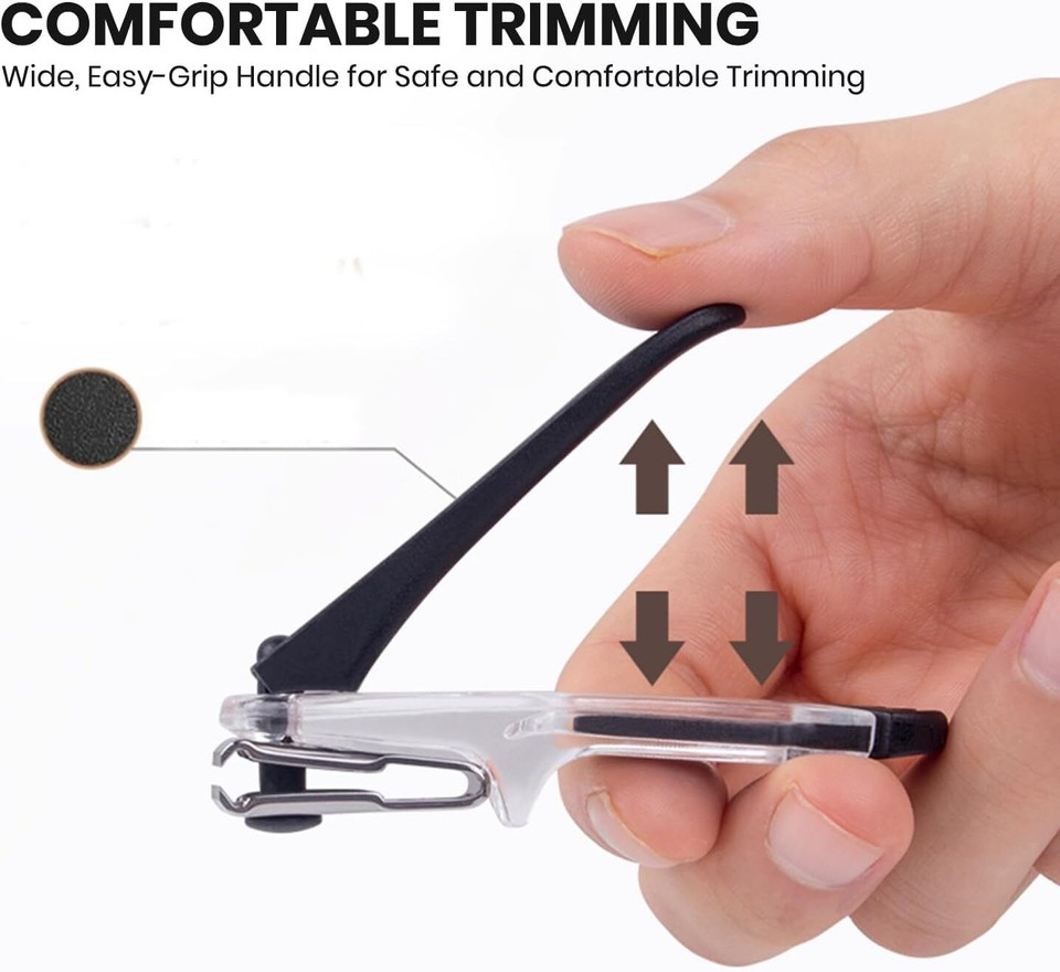 Nail Clippers for Seniors with Arthritis 360 Degree Rotary Fingernail ...