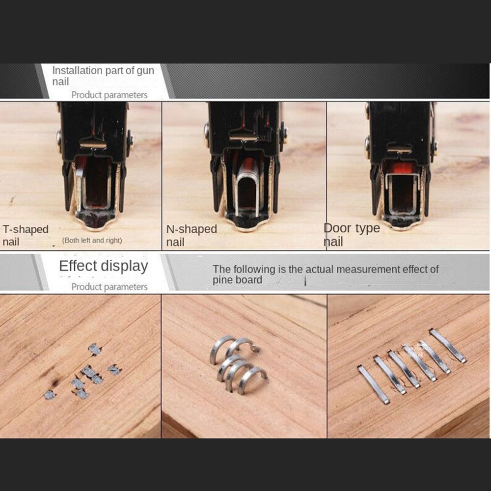 Heavy Duty Tacker Staple Gun Powerful Manual Staple Gun Wood Craft ...