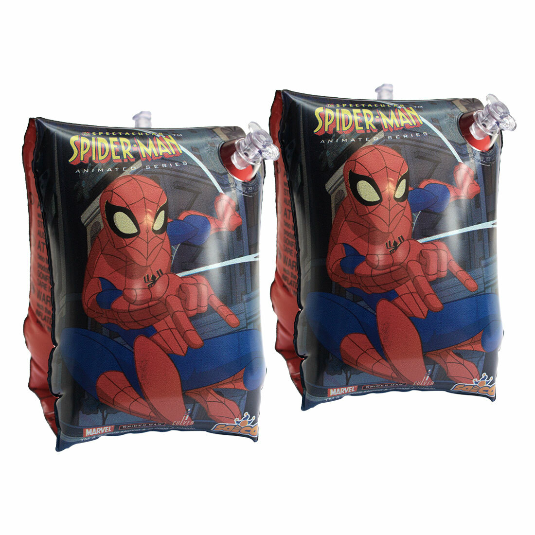 Swimming Arm Bands SPIDER MAN Inflatable Float Swim Aid Armbands Kids ...