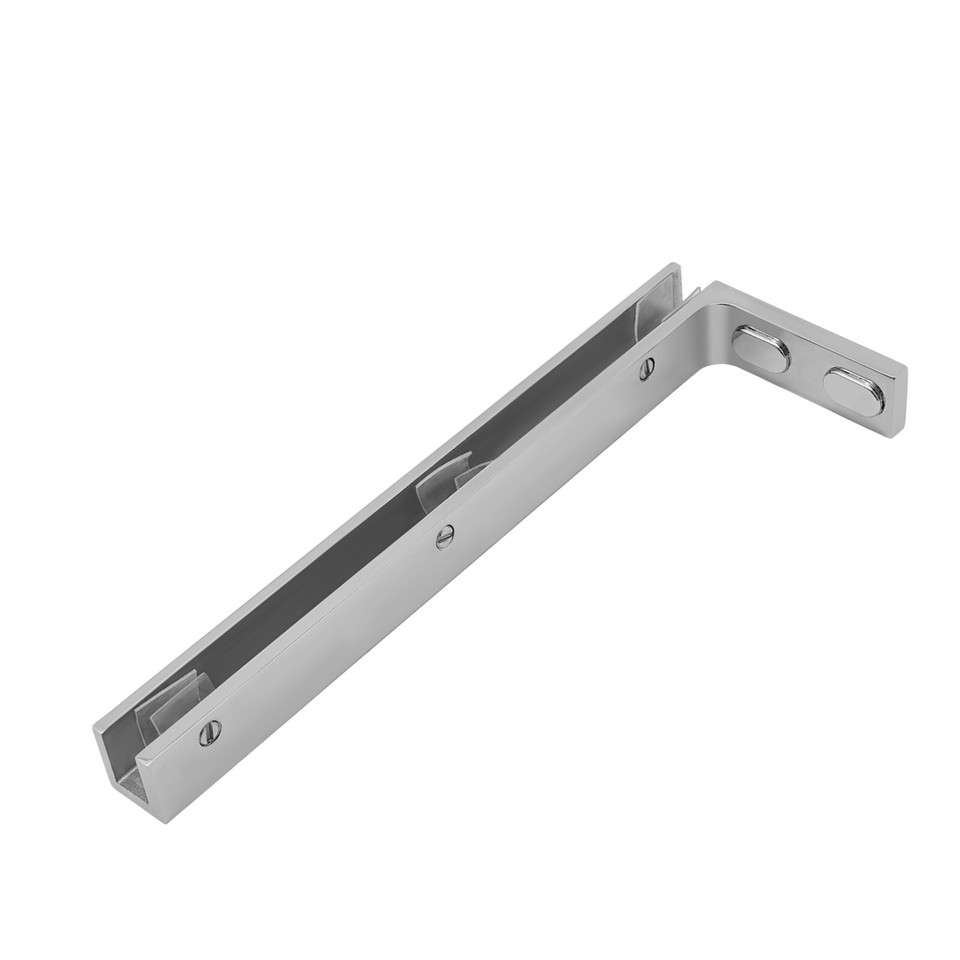 Glass Door L-Shape Stabilizing Bracket, Glass Support Bracket ...