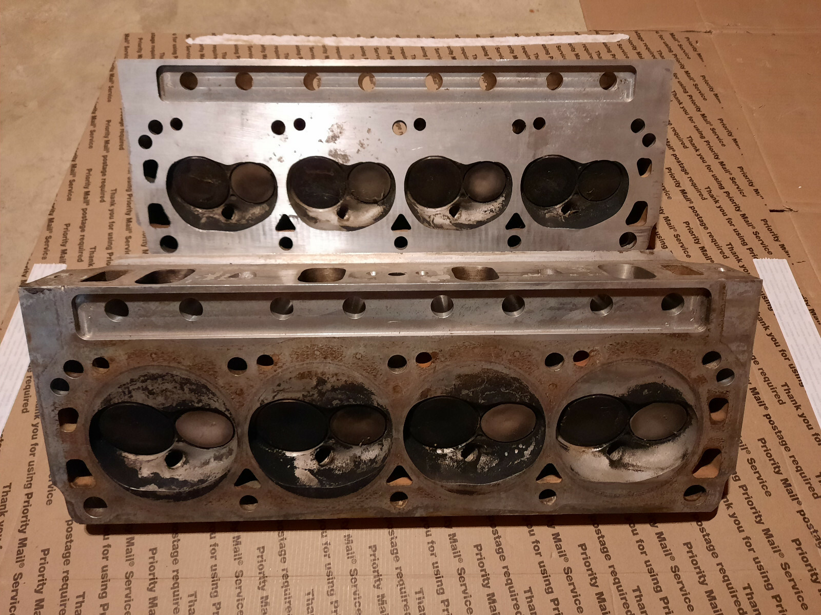 1987-1995 Ford Mustang Patriot Freeedom 5.0L Cylinder Heads 302 COBRA ...