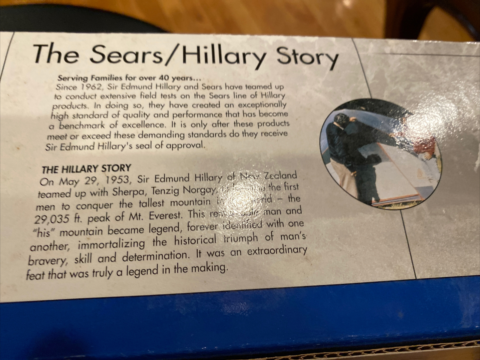 2-Person Sir Edmund Hillary Sport Dome Tent Sears 6'x6' for sale online ...