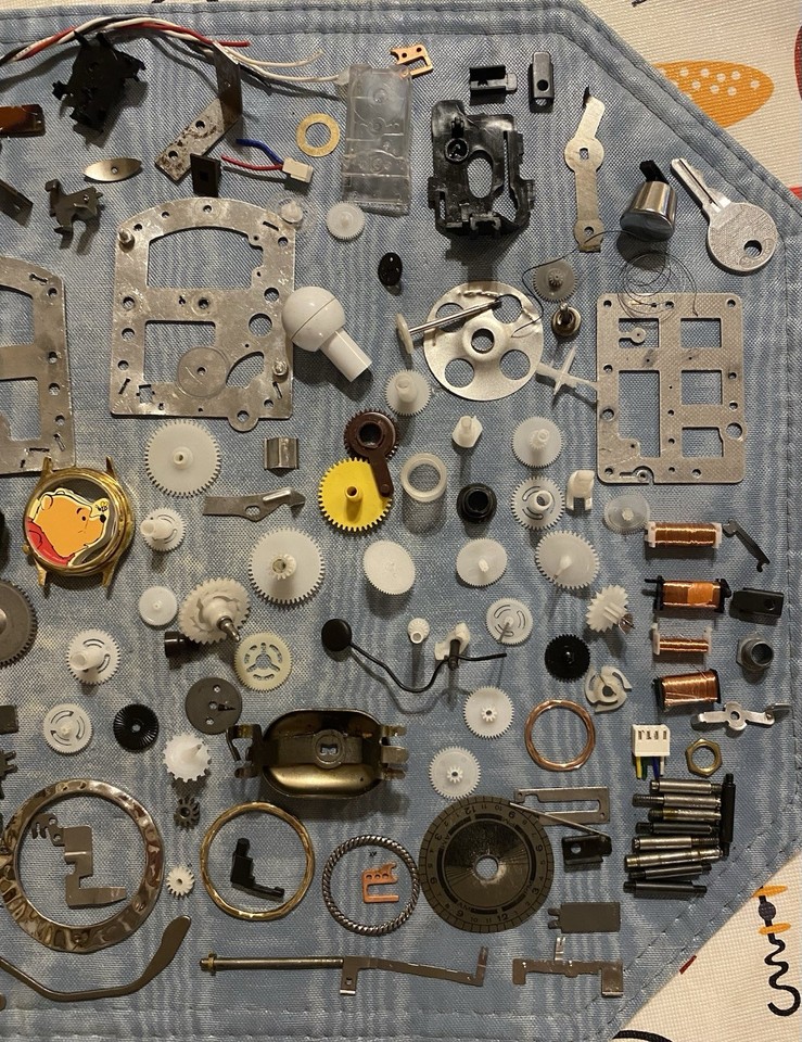 Vintage Rare Steampunk Clock Parts for Crafts, Projects, etc….. | eBay