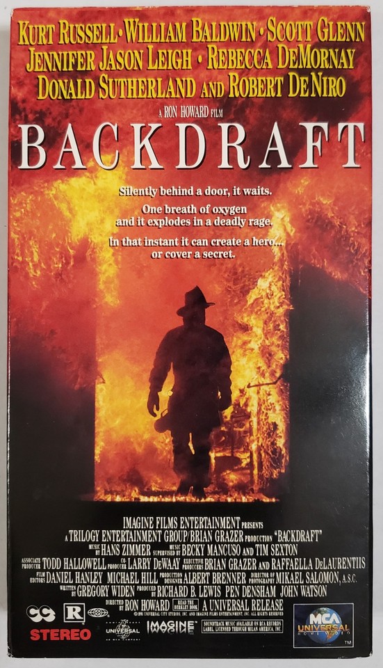 Backdraft 1991 VHS | eBay