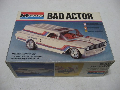Empty Box Only - Monogram Bad Actor 1960 Chevy Sedan Delivery Model Kit ...