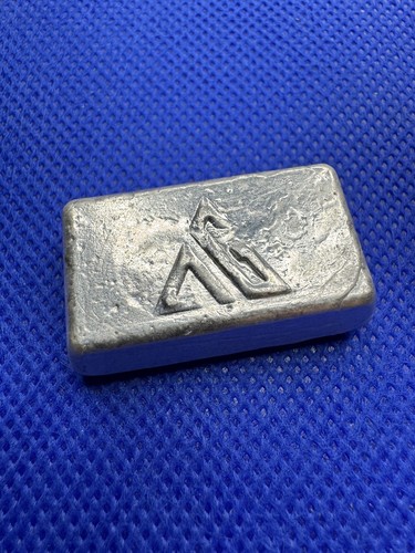 2 oz Hand Poured 999 Silver By Above Grade Silver bullion beveled ...