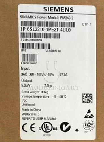 NEW Siemens 6SL3210-1PE21-4UL0 6SL3 210-1PE21-4UL0 1PCS | eBay