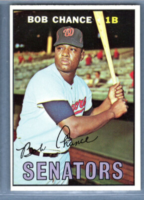 1967 Topps #349 Bob Chance EX-MT GO510 | eBay