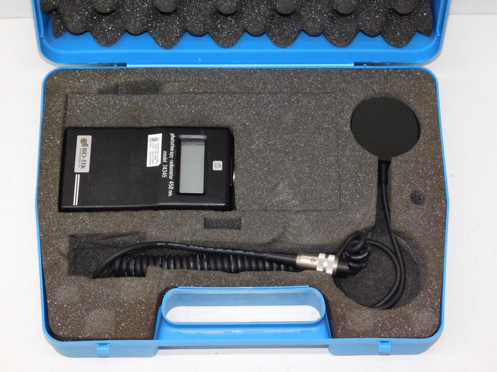 Bio-Tek+Phototherapy+Radiometer+450+NM+Model+74345+Light+Meter for sale ...