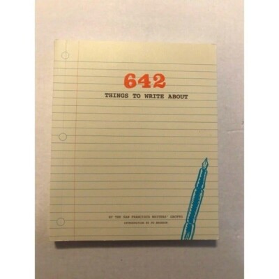 642 Things to Write About Journal - NEW | eBay