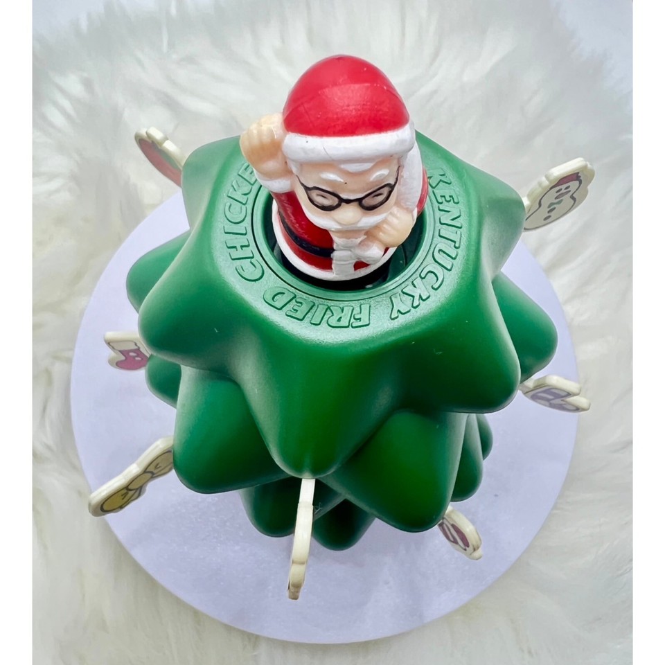 Merry Christmas 1993 Kentucky Fried Chicken Japan KFC Tree Colonel ...