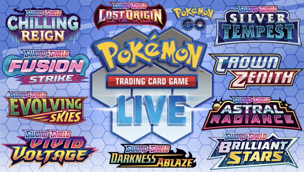 Pokemon TCG LIVE Code Card (DIGITAL) - Sword and Shield Sets - Choose ...