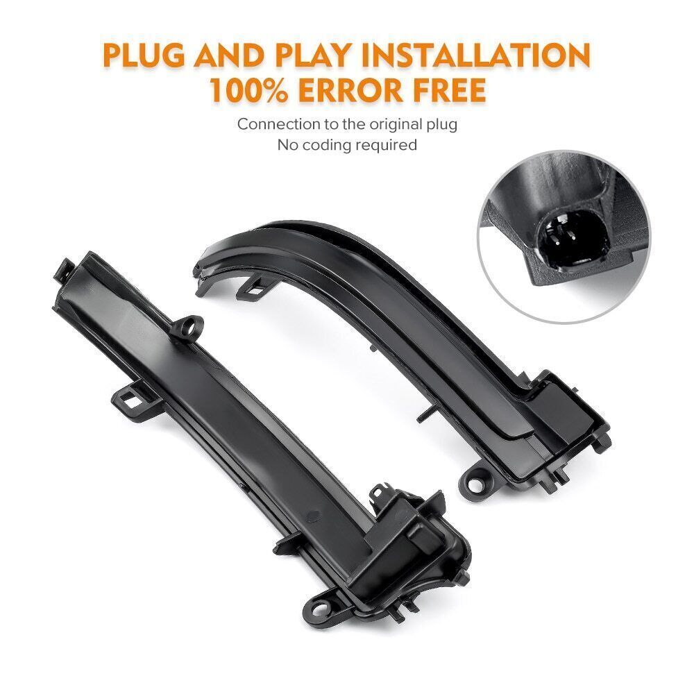 Dynamic Led Side Door Wing Mirror Indicator Light For Bmw 1,2,3,4 ...