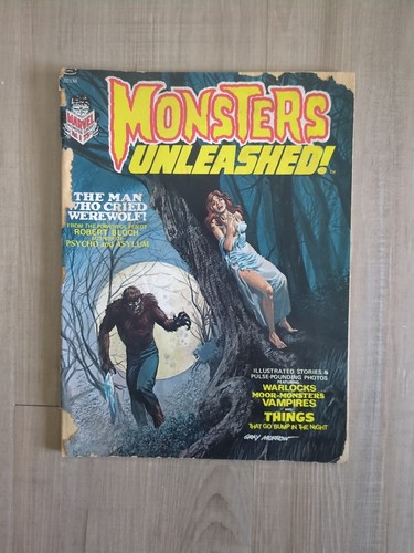 Monsters Unleashed #1 - 1st App Solomon Kane Gray Morrow Art Marvel ...