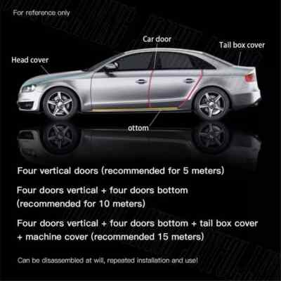 96 ft Edge Guard Seal Car Door Hood Toolbox Pinch Weld Rubber Anti ...