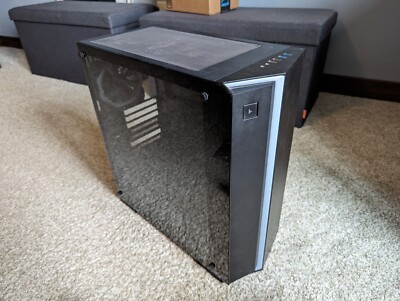 RGB gaming pc case with fans atx | eBay