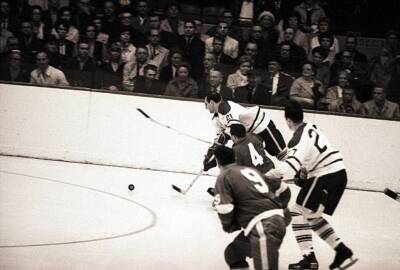 1960s Stanley Cup Finals Toronto Maple Leafs Bob Baun 3 Ice Hockey Old ...