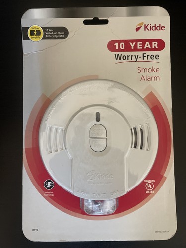 Kidde I9010 Sealed Lithium Battery Power Smoke Alarm - 6 Pack for sale ...