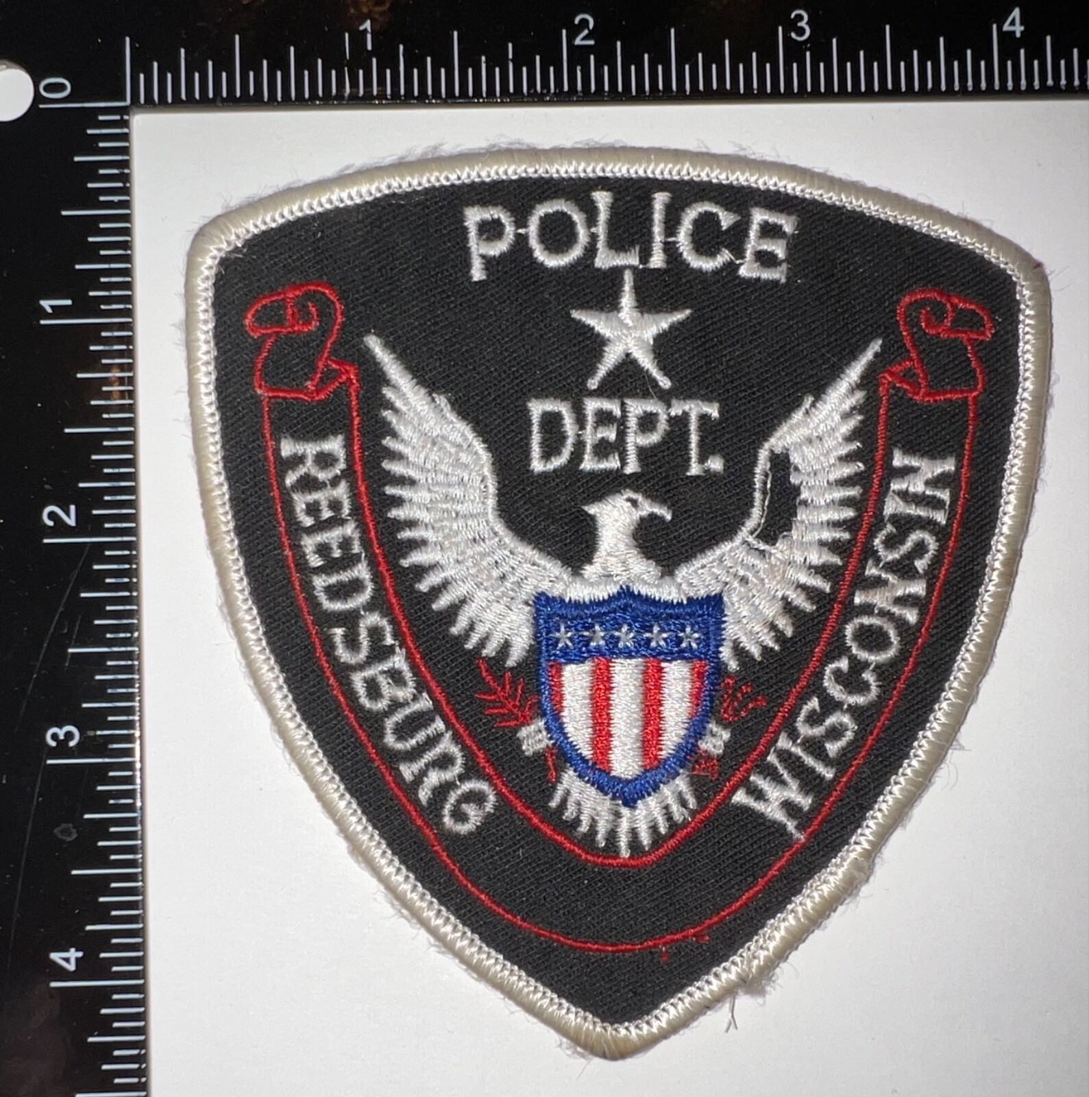 OBSOLETE Reedsburg WI Wisconsin Police Department Patch | eBay