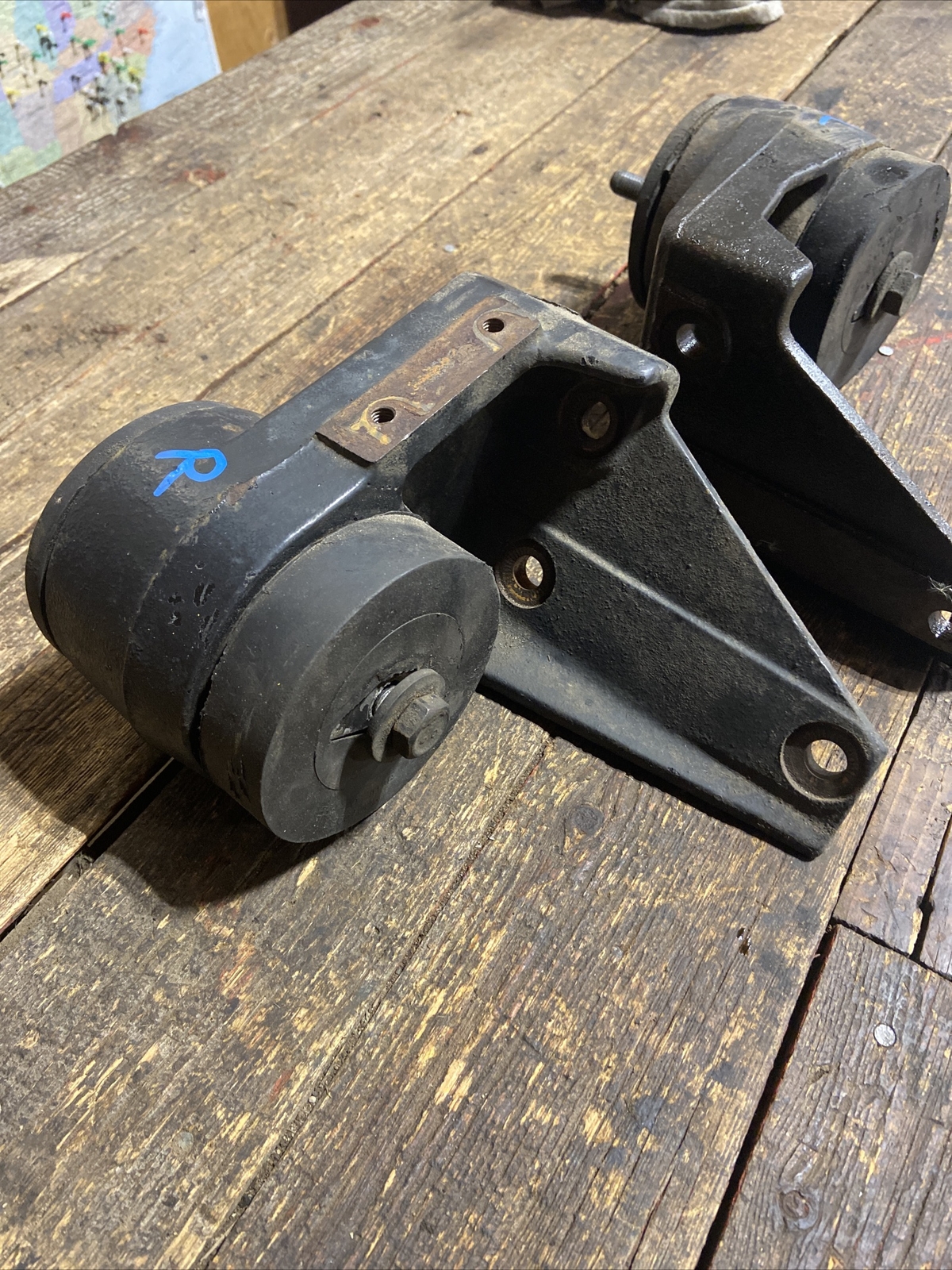 1994-1998 DODGE RAM 2500 3500 5.9L 12V CUMMINS MOTOR MOUNTS 52018236 ...