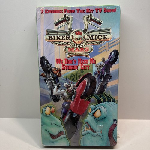 Sealed Biker Mice From Mars VHS We Dont Need No Stinkin' City 1993 Best ...