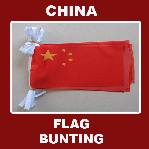 China Flag Bunting 20 Polyester Chinese Flags AUSPOST REGISTERED ...