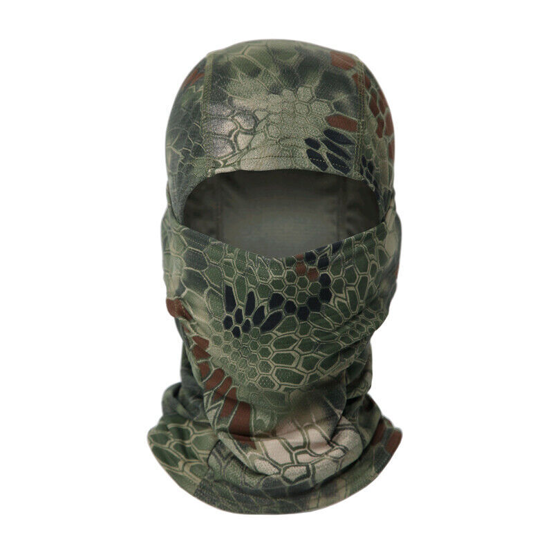 Camo Balaclava Face Mask UV Protection Ski Sun Hood Tactical Masks for ...