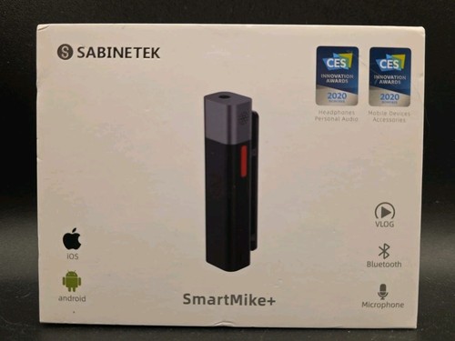 SabineTek SmartMike+ - Rechargeable Wireless Bluetooth Microphone 6972238170128| eBay