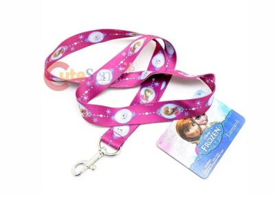 Disney Frozen Elsa & Anna Lanyard Key Chain/ID holder, New! | eBay