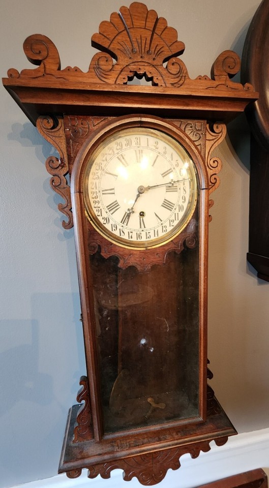 Antique Ansonia? Wall Clock | eBay
