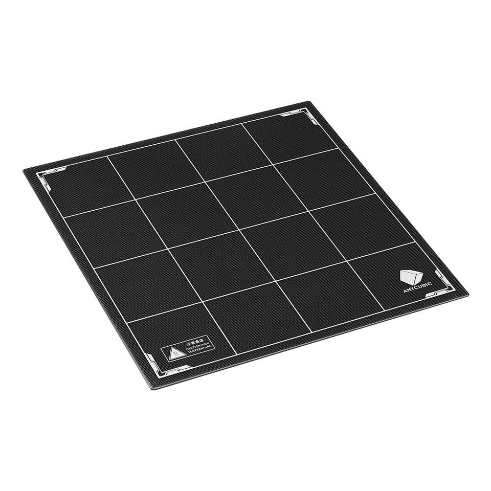 1pc ANYCUBIC PEI Sheet Kobra Plus Lattice Glass Plate FDM 3D Printer ...
