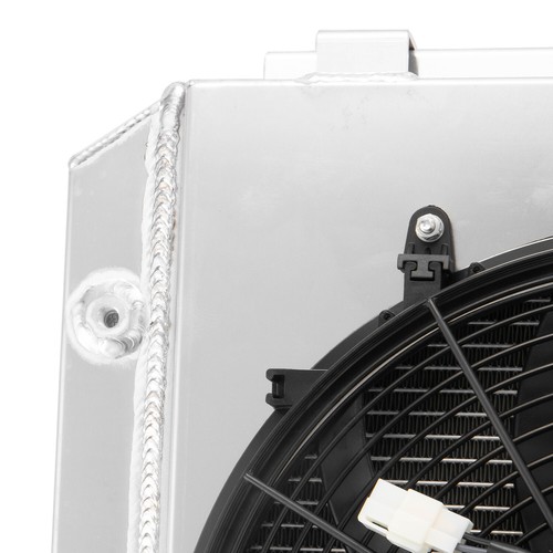 CC5057 3 Row Aluminum Radiator+Shroud Fan For 1955-1957 Chevy Bel Air ...