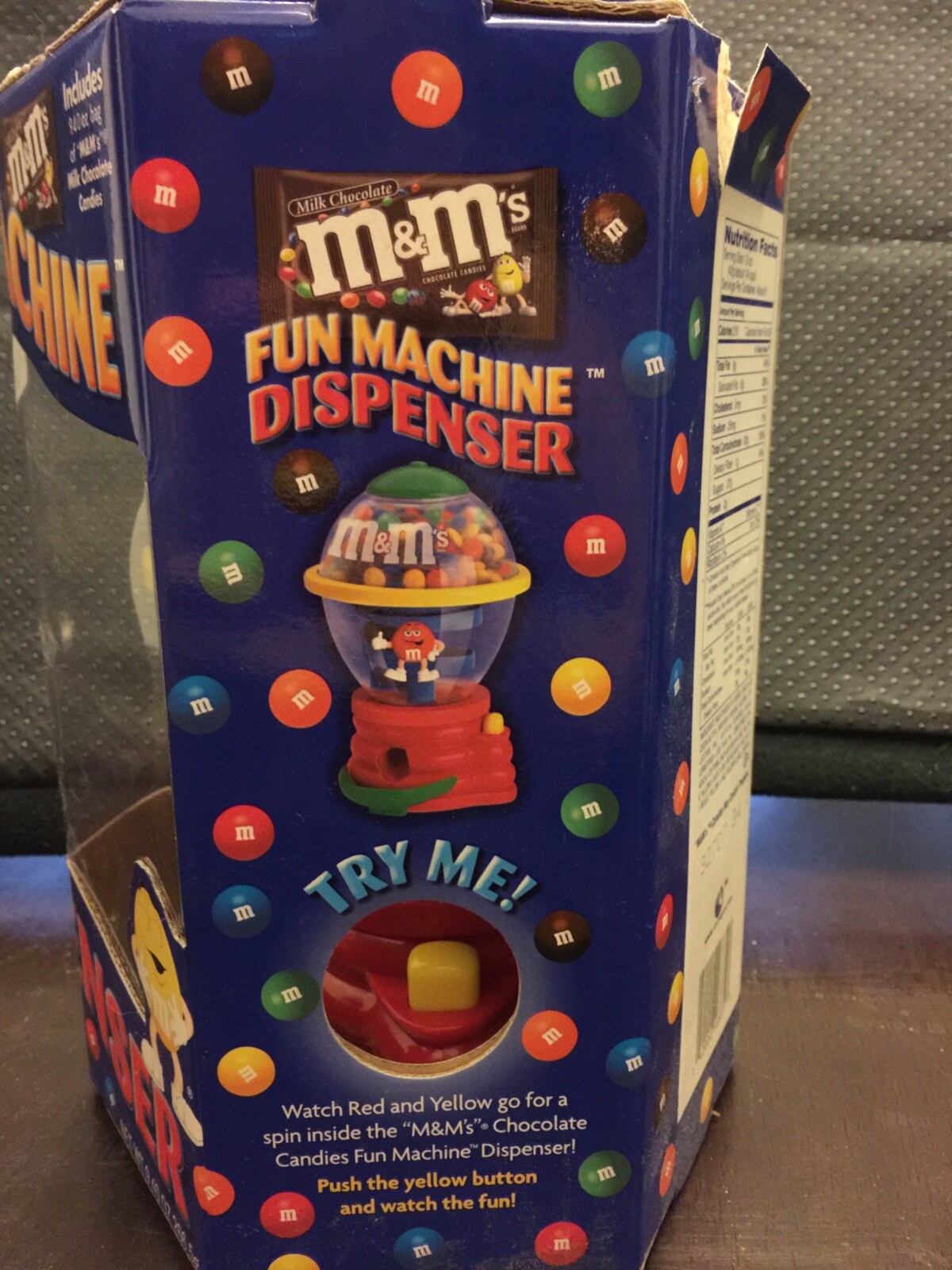 M&M fun machine candy dispenser brand new | eBay