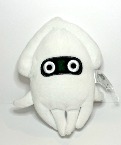Super Mario Bros Blooper Plush Ghost Ink White 2017 Mario Kart | eBay