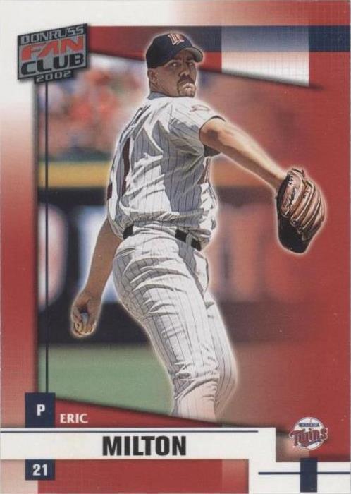 2002 Donruss Fan Club - Eric Milton #31 for sale | eBay