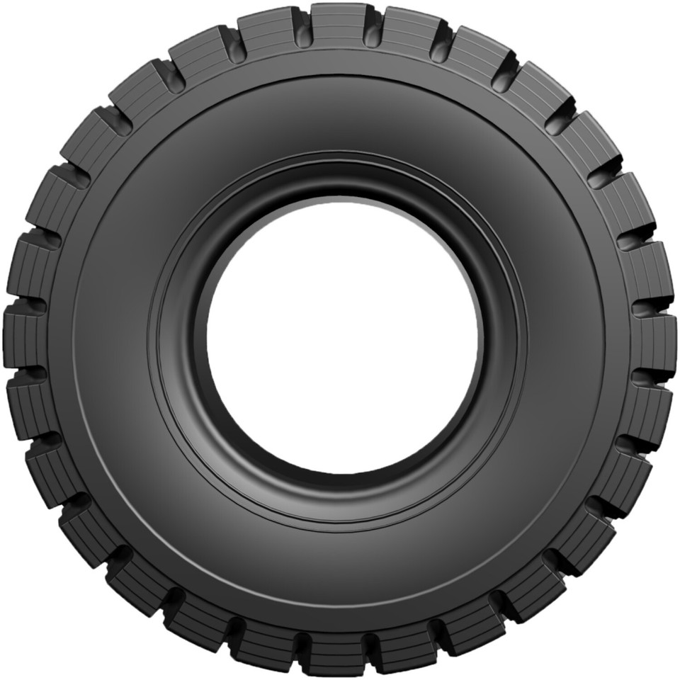 🔥2PCS 28x9-15 14PR Forklift Tire 18mm Tread Depth 7" Standard Rim 970 ...