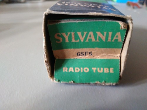 Sylvania 6SF5 Radio Tube NOS | eBay