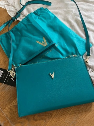 VANESSA WILLIAMS Lush Collection LUSH CLUTCH Shoulder Bag Peacock Blue ...