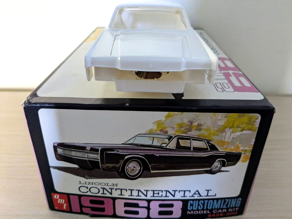 L@@K! *RARE *ORIGINAL VINTAGE AMT 1968 LINCOLN CONTINENTAL KIT ...