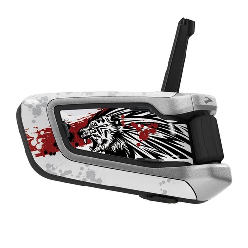 For Cardo Packtalk Bold Removable Skin Cover Sticker Protection Tiger ...