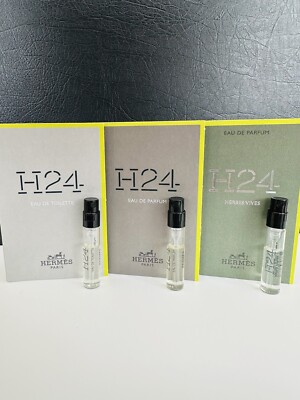 Hermès H24 Herbes Vives, Eau De Toilette & Eau De Parfum Sample Size ...