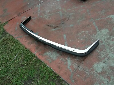 107 Mercedes 350 450 560 SL SLC EURO front bumper w/washer nozzles ...
